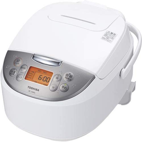 東芝 マイコンジャー炊飯器（5.5合炊き） ホワイトTOSHIBA RC-10MSL-W(未使用品)