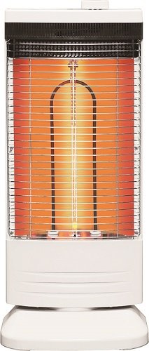 トヨトミ 速暖遠赤外線カーボンヒーター 日本製 ホワイト EWH-CS100H(W)(未使用品)