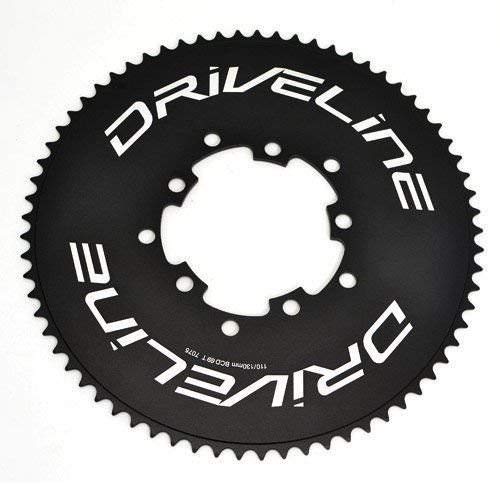Driveline 69T AL7075 Road Bike Bicycle TT Chainring 69T, BCD 110/130mm(未使用品)