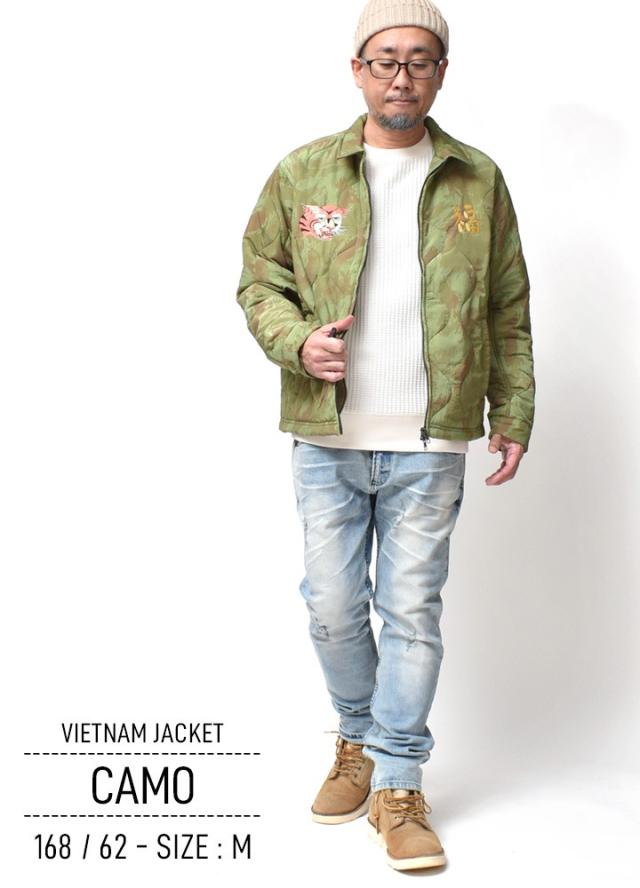 ベトジャン 中綿 アウター メンズ | M~XL 全3色 秋冬 冬物 アメカジ