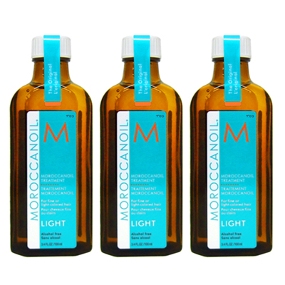● 【3本セット】 モロッカンオイル トリートメント ライト 100ml 美容室専売 サロン専売 洗い流さない ヘアトリートメント アウトバス ポンプ付き MOROCCANOIL ヘアケア