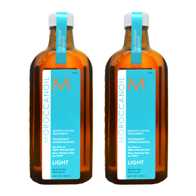 ● 【2本セット】 モロッカンオイル トリートメント ライト 200ml 美容室専売 サロン専売 洗い流さない ヘアトリートメント アウトバス ポンプ付き MOROCCANOIL ヘアケア