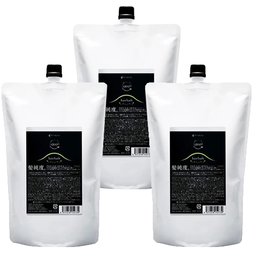 ● 3個セット アマトラ クゥオ ヘアバス H 850ml シャンプー 詰め替え レフィル Amatora QUO ノンシリコン 美容室専売 サロン専売 リニューアル