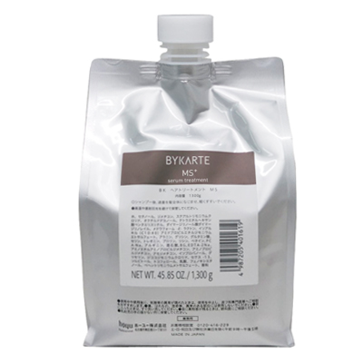 ホーユー バイカルテ セラムトリートメント MS+ 1300g 詰め替え レフィル 美容室専売 サロン専売 トリートメント ダメージケア  hoyu BYKARTE
