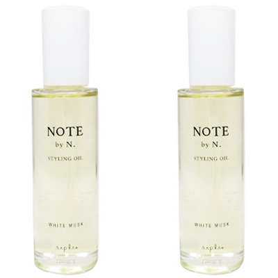 ● 2本セット ナプラ ノート バイ エヌドット スタイリングオイル ホワイト ムスク 100ml 美容室専売 サロン専売 スタイリング ヘアオイル NAPLA NOTE by N.