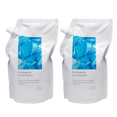 ● 【2本セット】 ストリ エクスチェンジ プラス H2 トリートメント 1000ml 詰め替え レフィル サロン専売 美容室専売 髪 ヘア ヘアケア ツヤ 艶 サロン 美容院 美容室 水 水素 STRI メンズ レディース 男性 女性 送料無料