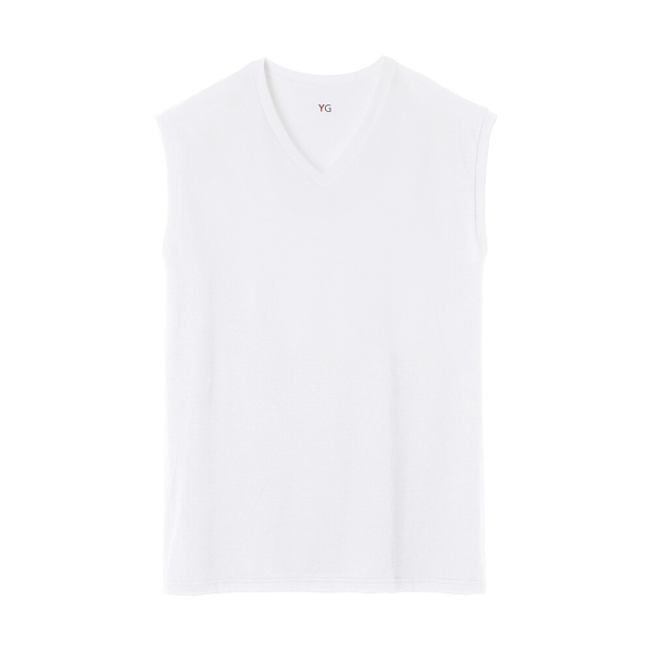 GUNZE(グンゼ) YG/air MADE COTTON Vネックスリーブレス [全3色×3サイズ]の通販はau PAY マーケット ...