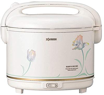 象印 電子ジャー 保温専用 しあわせ 1升用 TYAK-C18-FC ホワイトバレリーナ(中古品)