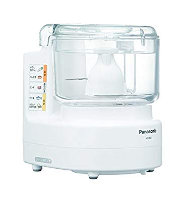 パナソニック フードプロセッサー ホワイト MK-K61-W(中古品)