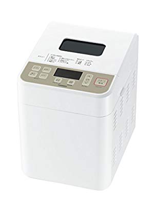 TWINBIRD 自動具入れ機能付 ホームベーカリー(0.5/0.8/1斤) ホワイト PY-E7(中古品)