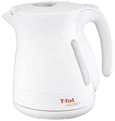 T-fal 電気ケトル ジャスティン プラス ホワイト 1.2L KO340170(中古品)