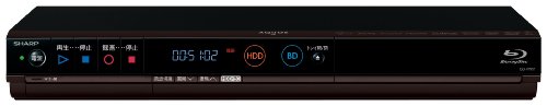 シャープ 500GB 2チューナー ブルーレイレコーダー かんたんシリーズ AQUOS(中古品)