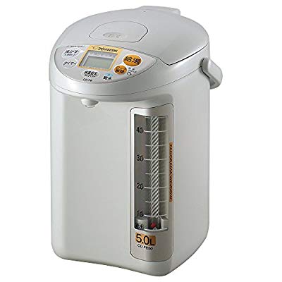 象印 電気ポット 5.0L グレー CD-PB50-HA(中古品)