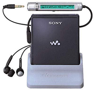 SONY MD‐WM 再生専用 MZ-E620 B ブラック(中古品)