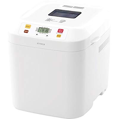 siroca 2斤対応ホームベーカリー 全12メニュー搭載 【ジャム/ピザ生地/お餅(中古品)
