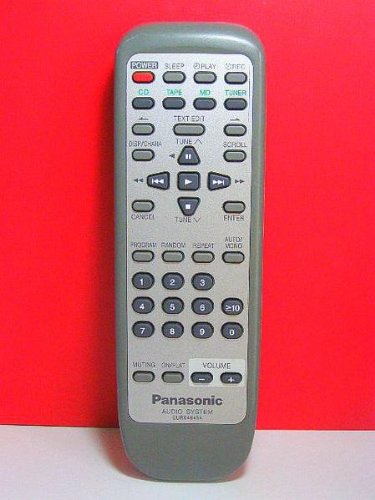 パナソニック オーディオリモコン EUR646454(中古品)