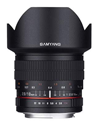 Samyang 10?mm f2?. 8?ED AS NCS CS超広角角度固定レンズfor Fuji Xマウン (中古品)