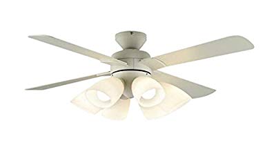 コイズミ照明 薄型インテリアファン ~10畳 オフホワイト塗装 AM41906L(中古品)