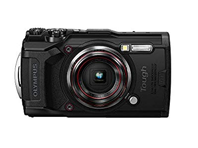 OLYMPUS デジタルカメラ Tough TG-6 ブラック 1200万画素CMOS F2.0 15m 防 (中古品)