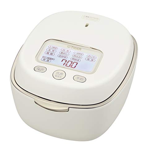 炊飯器 タイガー魔法瓶(TIGER) 5.5合 土鍋圧力IH式 土鍋ご泡火炊き (2020年(中古品)