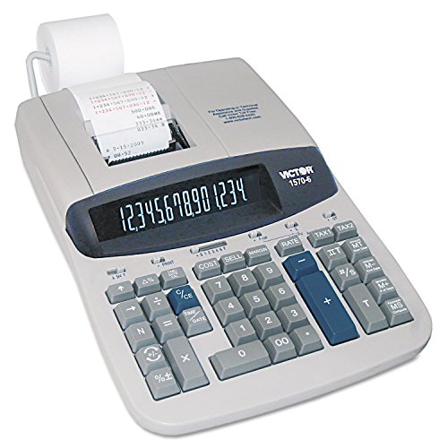 VCT15706 - 1570-6 Two-Color Ribbon Printing Calculator by Victor(中古品)
