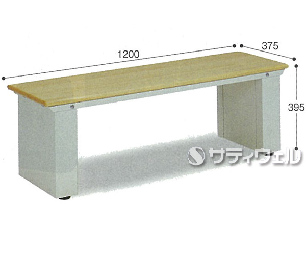 【送料無料】【法人専用】【直送専用品】テラモト　SRベンチ　BC-248-200-0