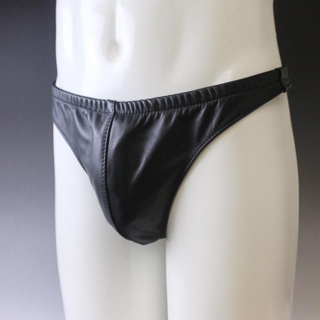 XLサイズ XXLサイズ メンズ レザーTバックショーツ 本革 ナッパレザー★LD-994◆取り寄せ