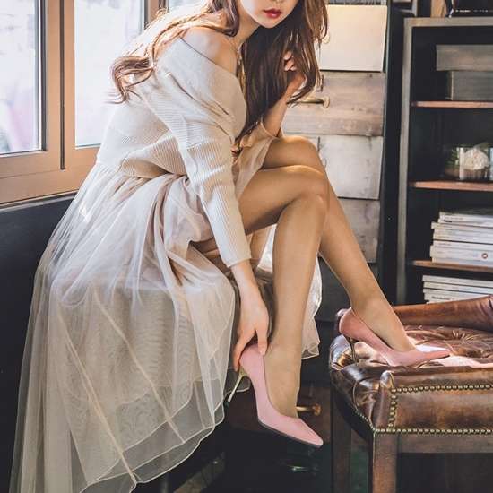 ワンピースドレス 春夏 デート 30代 ロング丈 長袖 袖あり Vネック