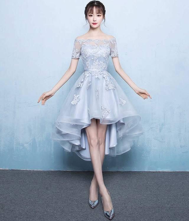 袖あり 演奏会 パーティードレス ワンピースドレス ワンピース ドレスワンピ お呼ばれドレス イブニングドレス  結婚式 二次会 お呼ばれ 女子会 同窓会 音楽会 食事会 卒業パーティー 大きいサイズ ミニ丈 ミモレ丈 半袖 フィッシュテール 刺繍 編み上げ オフショルダー