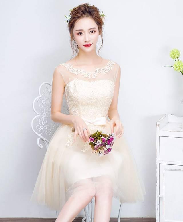 ホワイト ノースリーブ ふんわりレース ミニワンピース ドレス シースルー   花柄刺繍 リボン 綺麗 おしゃれ 可愛い 上品 清楚 デート