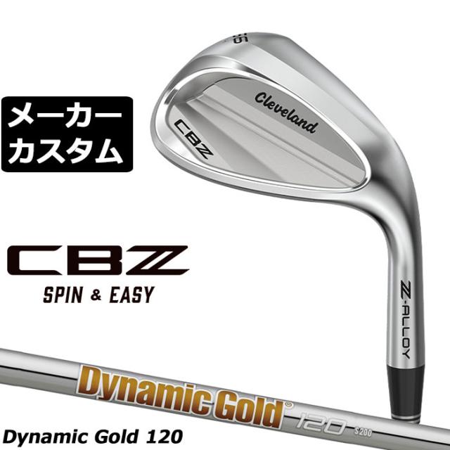 メーカーカスタムクラブ クリーブランド CBZ ウェッジ 右用 Dynamic Gold 120 スチールシャフト 日本正規品 Cleveland Z-ALLOY 2026年モデル キャビティ