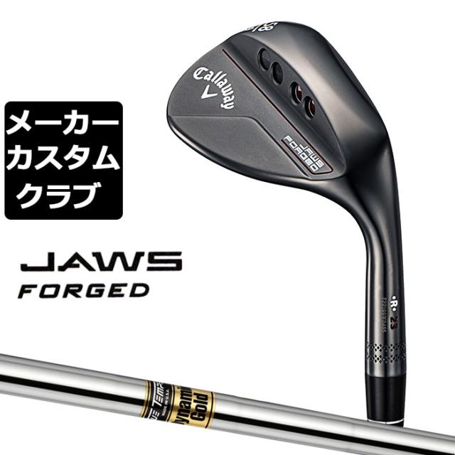 【メーカーカスタム】Callaway(キャロウェイ) JAWS FORGED 2023 ウェッジ チャコールブラック 右用 Dynamic Gold スチールシャフト [日本正規品][ジョーズ フォージド]