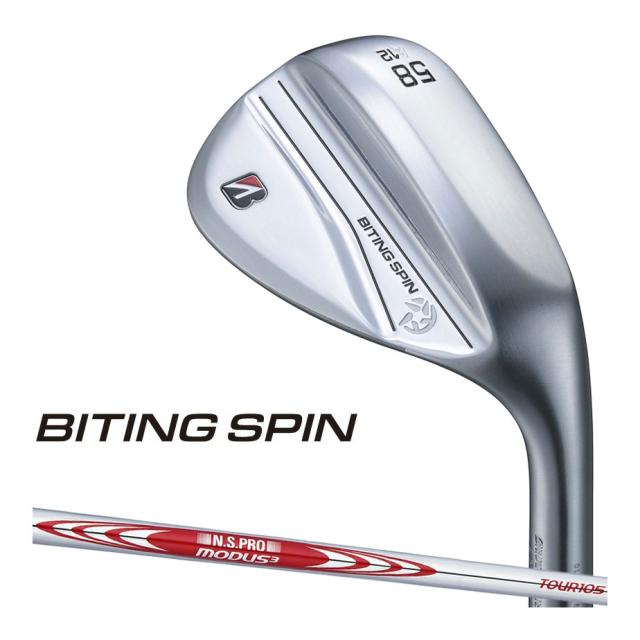 ブリヂストン ゴルフ BITING SPIN ウェッジ メンズ 右用 N.S.PRO MODUS3 TOUR105 スチールシャフト 2024 ゴルフ BRIDGESTONE GOLF