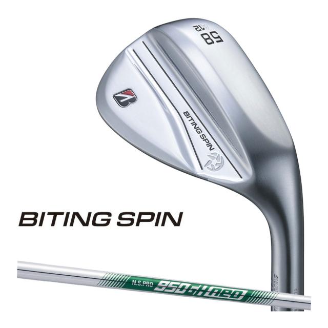 ブリヂストン ゴルフ BITING SPIN ウェッジ メンズ 右用 N.S.PRO 950GH neo スチールシャフト 2024 ゴルフ BRIDGESTONE GOLF