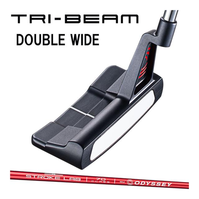 オデッセイ TRI-BEAM 2023 パター メンズ 右用 DOUBLE WIDE STROKE LABシャフト レッド トライビーム ゴルフ ODYSSEY 2023年モデル [日本の通販 ...