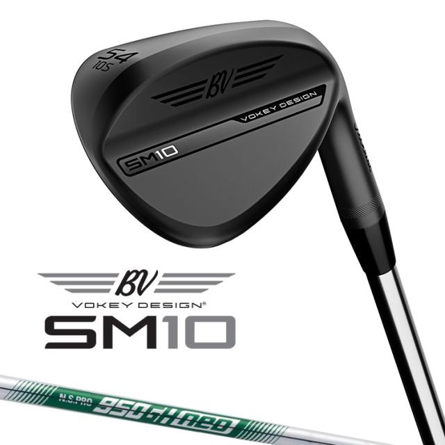 タイトリスト VOKEY DESIGN SM10 ウェッジ ジェットブラック 右用 N.S.PRO 950GH neo スチールシャフト 日本正規品 ボーケイ エスエム テン 2024モデル Titleist Jet Black