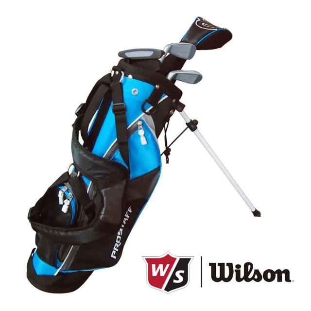 ウィルソン PROSTAFF JGI ジュニア SMALL クラブ4本セット ヘッドカバー キャディバッグ付き 5〜8歳向け ゴルフ WILSON