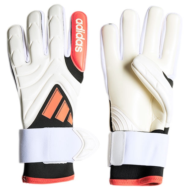 コパ GKグローブ プロ PC　ホワイト×ルシッドレッド　【adidas|アディダス】サッカーゴールキーパーグローブkwa36-jh3788