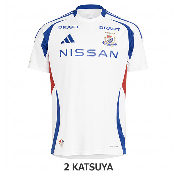 横浜F・マリノス 2025 アウェイ 半袖オーセンティックユニフォーム　2.永戸勝也　【adidas|アディダス】クラブチームレプリカウェアーoay72-jk2811-2-k