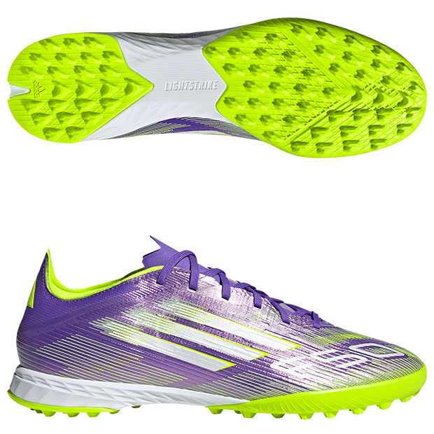 F50 PRO TF パープルラッシュ×フットウェアホワイト 【adidas