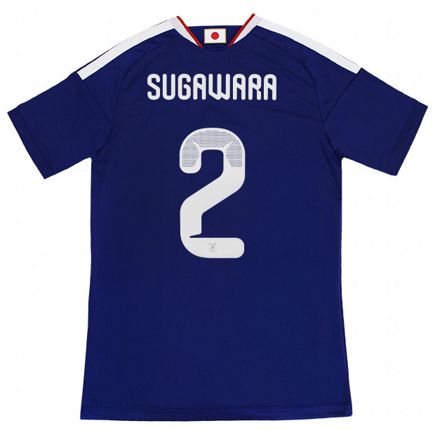 ノベルティ対象 背番号2 菅原由勢 アディダス サッカー日本代表 2026 ホーム レプリカ ユニフォーム 半袖 kd3345　【adidas|アディダス】サッカー日本代表レプリカウェアーdaz45-2-sugawara