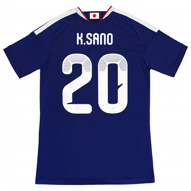 ノベルティ対象 背番号20 佐野航大 アディダス サッカー日本代表 2026 ホーム レプリカ ユニフォーム 半袖 kd3345　【adidas|アディダス】サッカー日本代表レプリカウェアーdaz45-20-ksano