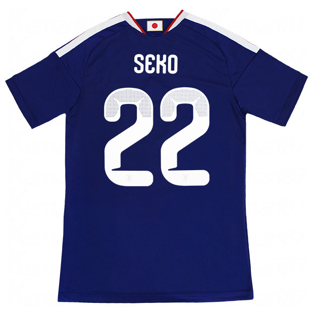 ノベルティ対象 背番号22 瀬古歩夢 アディダス サッカー日本代表 2026 ホーム レプリカ ユニフォーム 半袖 kd3345　【adidas|アディダス】サッカー日本代表レプリカウェアーdaz45-22-seko