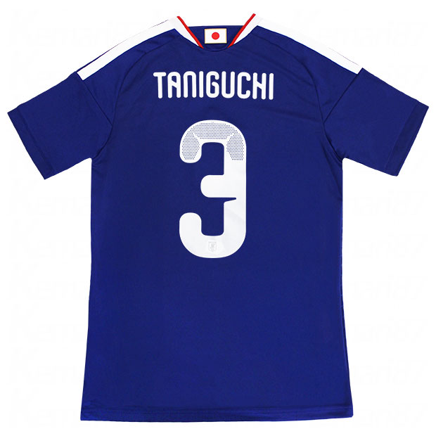 ノベルティ対象 背番号3 谷口彰悟 アディダス サッカー日本代表 2026 ホーム レプリカ ユニフォーム 半袖 kd3345　【adidas|アディダス】サッカー日本代表レプリカウェアーdaz45-3-taniguchi