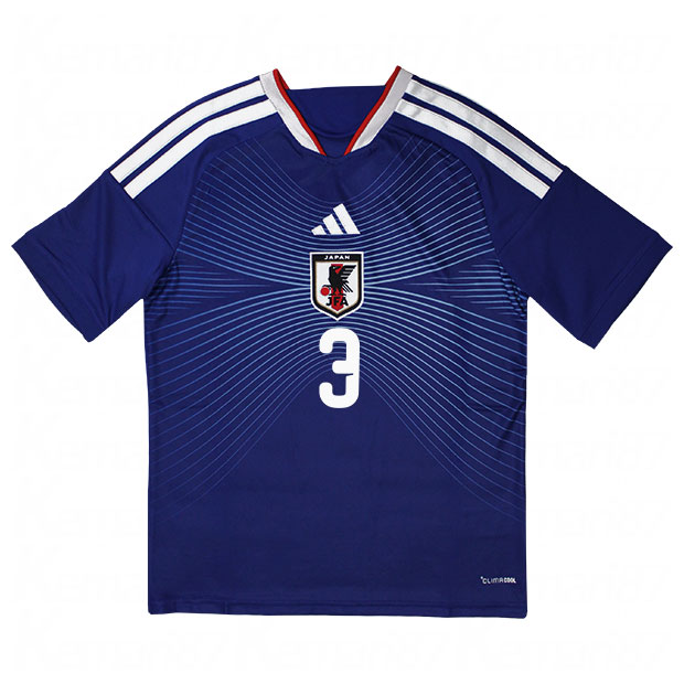 ノベルティ対象 背番号3 谷口彰悟 キッズ アディダス サッカー日本代表 2026 ホーム レプリカ ユニフォーム 半袖 jz9688　【adidas|アディダス】サッカー日本代表レプリカウェアーuv719-3-taniguchi ノベルティ対象 背番号3 谷口彰悟 キッズ アディダス サッカー日本代表