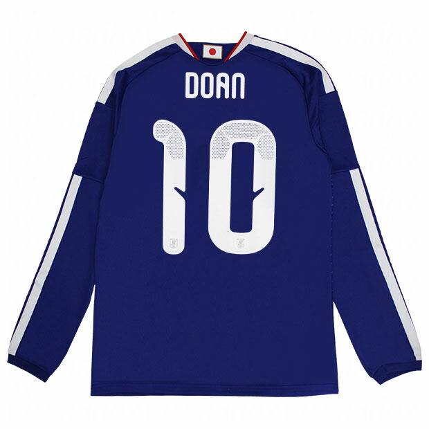 ノベルティ対象 背番号10 堂安律 アディダス サッカー日本代表 2026 ホーム レプリカ ユニフォーム 長袖 z9680　【adidas|アディダス】サッカー日本代表レプリカウェアーwu905-10-doan