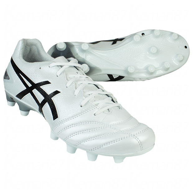 DSライト|プロ　ホワイト×ブラック　【asics|アシックス】サッカースパイク1103a095-101