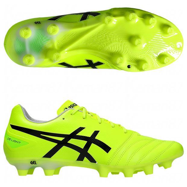 DSライト|アドバンス　セーフティイエロー×ブラック　【asics|アシックス】サッカースパイク1103a098-750