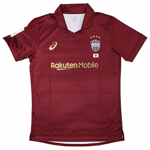 ヴィッセル神戸 25-26 ACL ホーム 半袖レプリカユニフォーム　【asics|アシックス】クラブチームレプリカウェアー2103a110-601