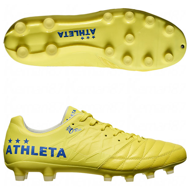 O-Rei|T7　フラッシュイエロー　【ATHLETA|アスレタ】サッカースパイク10018-fye